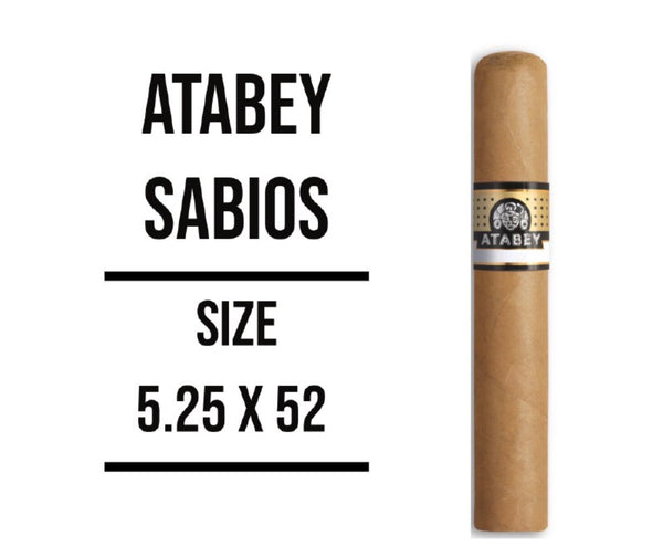 Atabey Sabios 5"1/4 * 52 Box Of 25 Cigars – cityofcigars.com